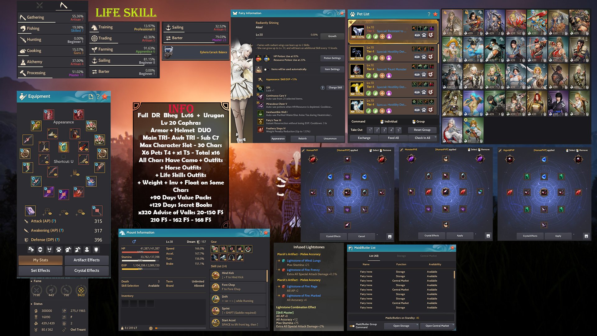Black Desert Online Türkiye/MENA Bölgesi End Game 713GS Gurdian x30 C