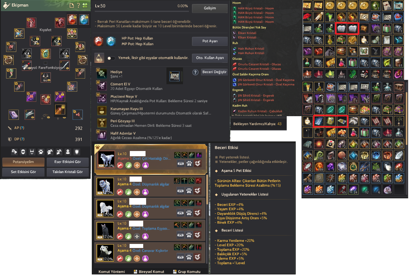 Black Desert Online Türkiye/MENA Bölgesi ACİL SATILIK 681 GS HP MP PO