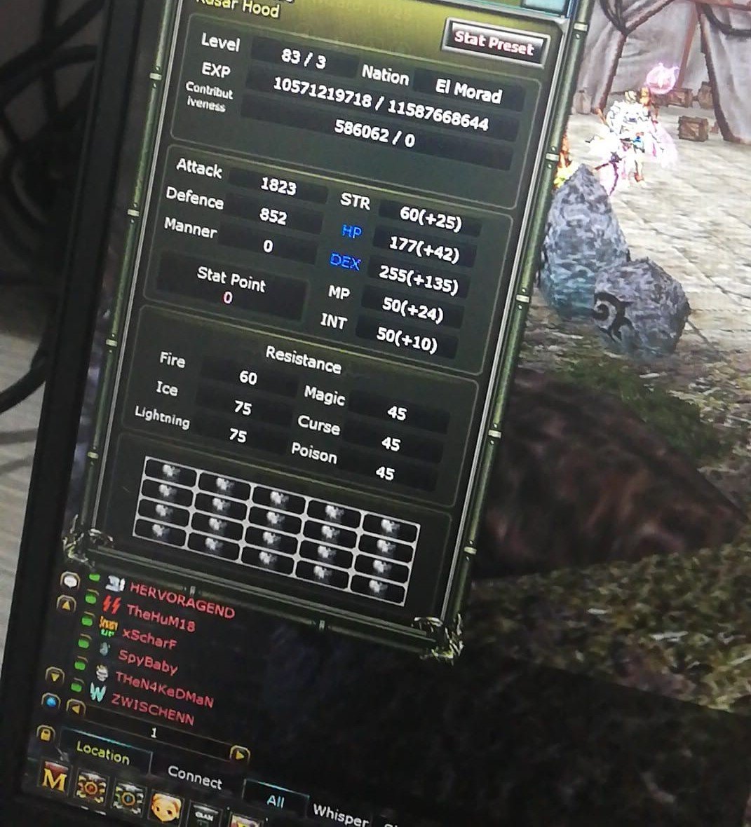 Knight Online Dryads 83/3 rogue