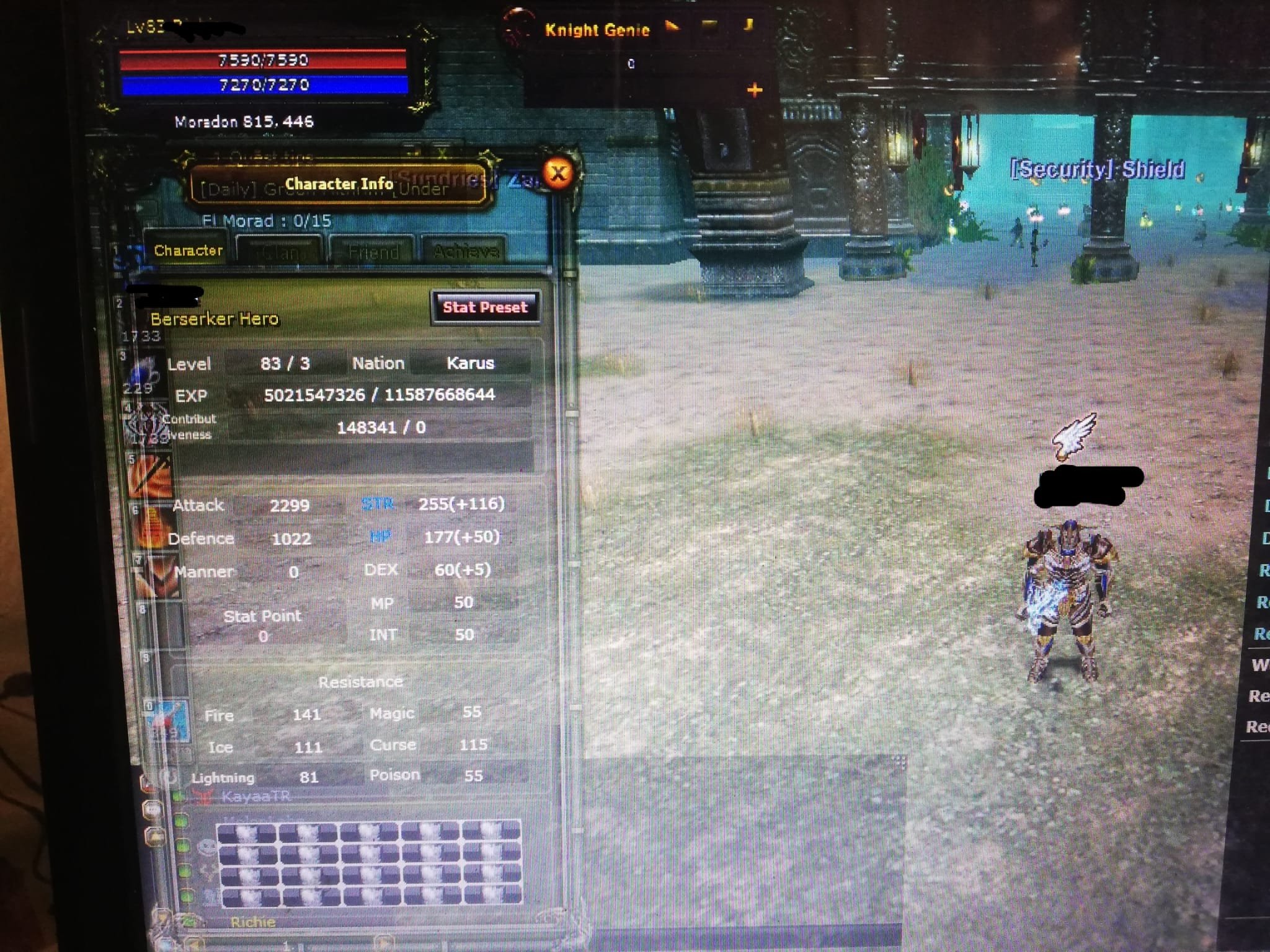 Knight Online Dryads 8 Quest Ms No Reb. 7 Quest kalkan No Reb. Dragon