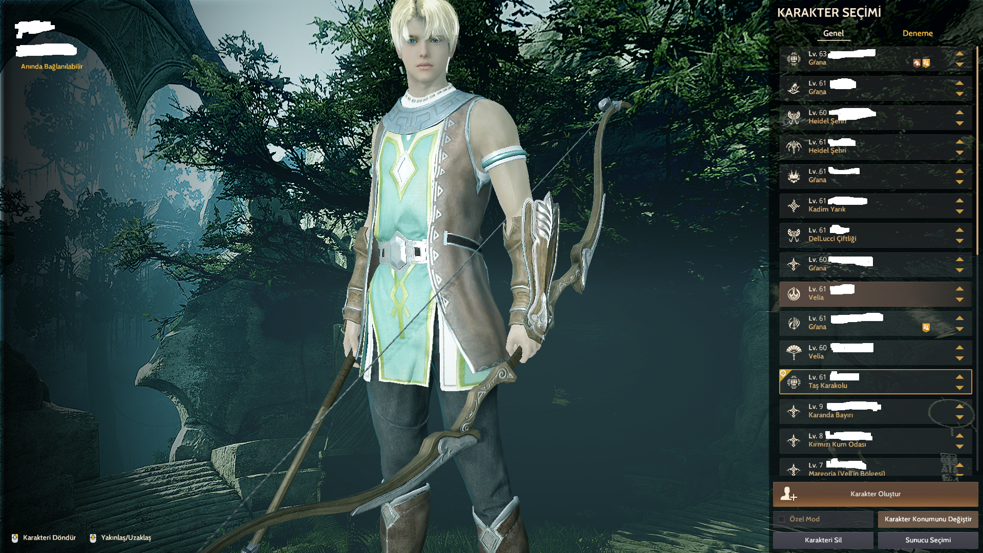 Black Desert Online Türkiye/MENA Bölgesi Pusula P2W Tam 290 Ap 63.5 S