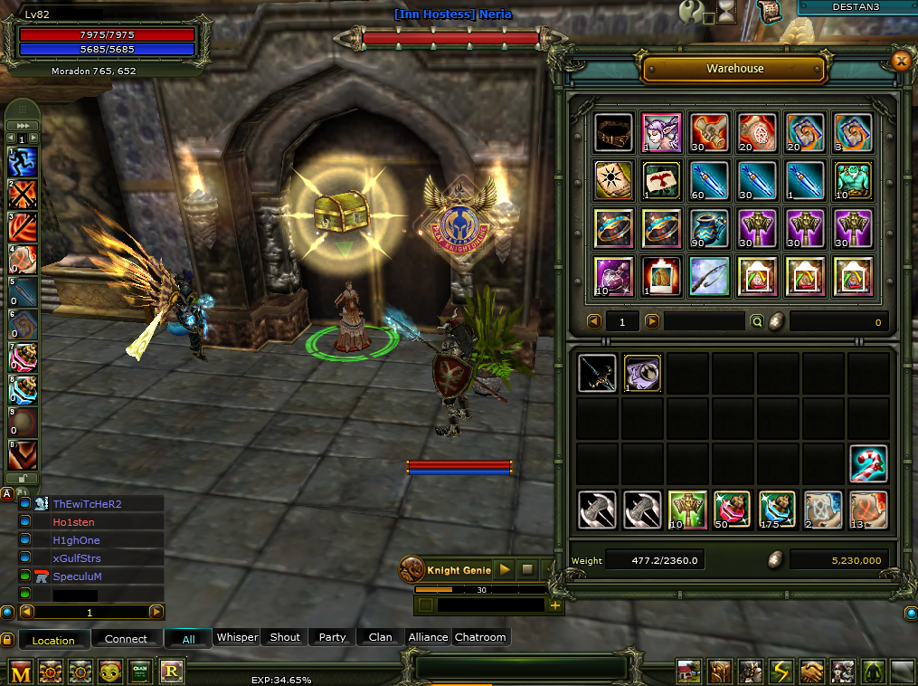 Knight Online Destan 82 WARRİOR ( 7 SWORD / 7 SPEAR / 7 SHİELD QUEST
