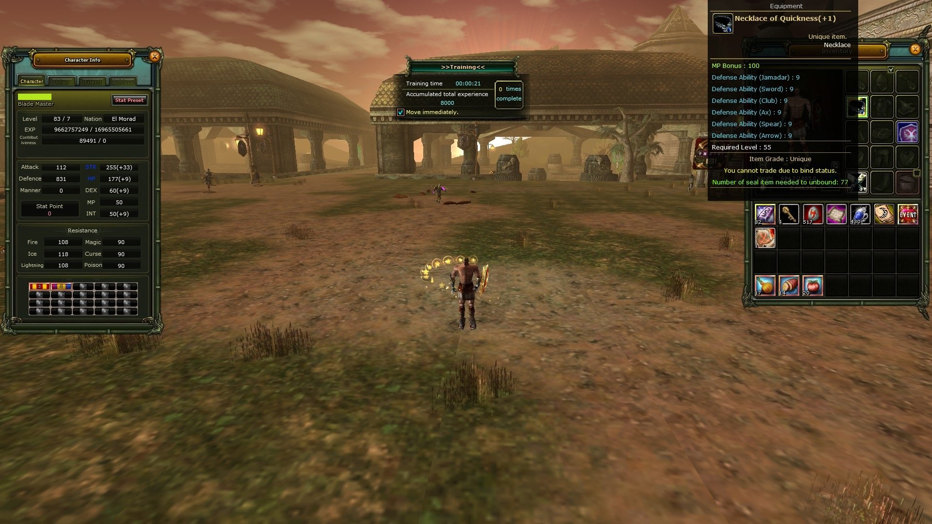 Knight Online Minark Reb 11 quest Shield (kalkan)