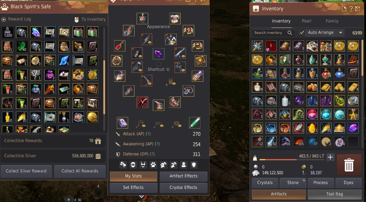 Black Desert Online Türkiye/MENA Bölgesi EU PEN BSLİ BAŞLANGIÇ HESABI