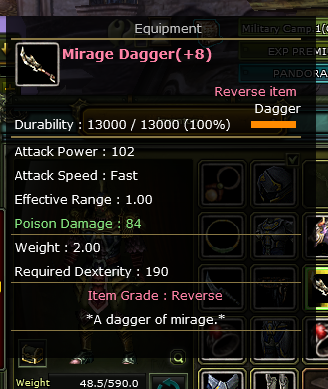 Knight PVP ProfessionalKO 8 DUAL MİRAGE DAGGER