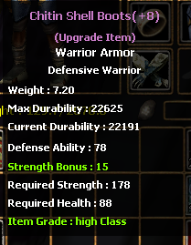 Knight PVP ProfessionalKO SELL SHELL BOOTS 8