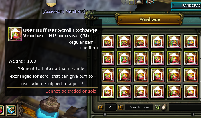 Knight Online Pandora 83 reb 5 Rogue 17 Talisman