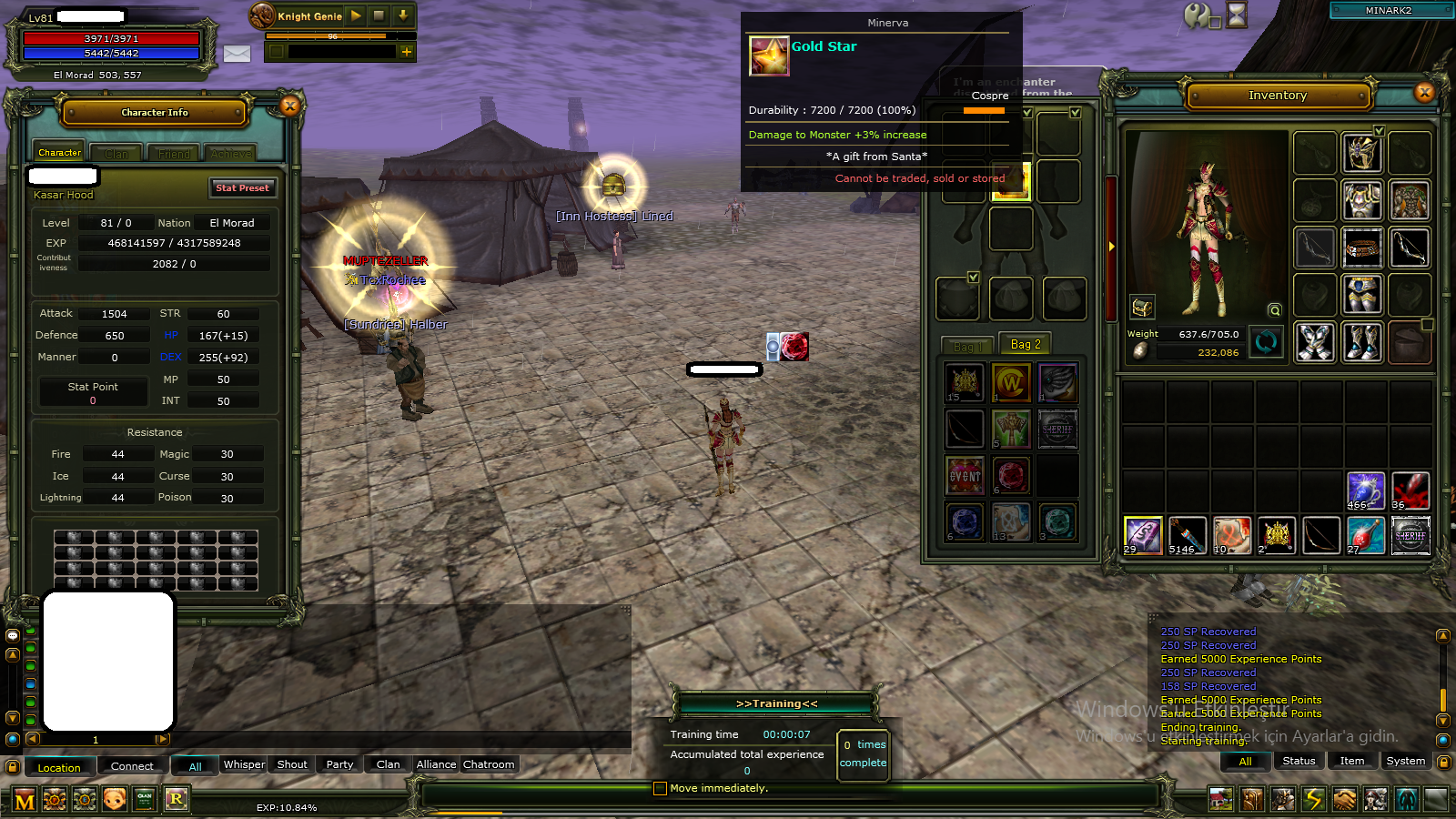 Knight Online Minark 8 Trialli Priest Ve Okçu