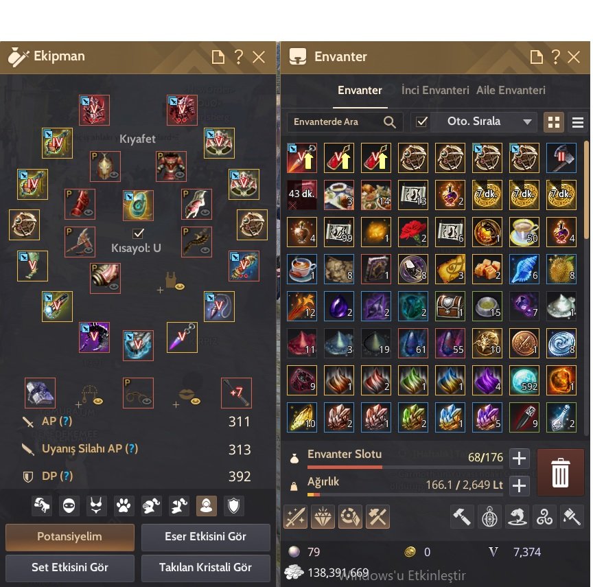 Black Desert Online Türkiye/MENA Bölgesi 708 GS PEN BS