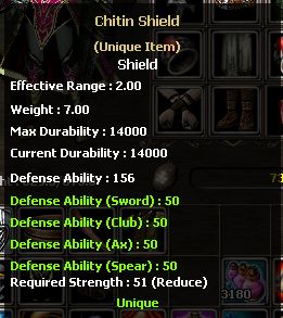 Knight PVP ProfessionalKO CHİTİN SHİELD 0