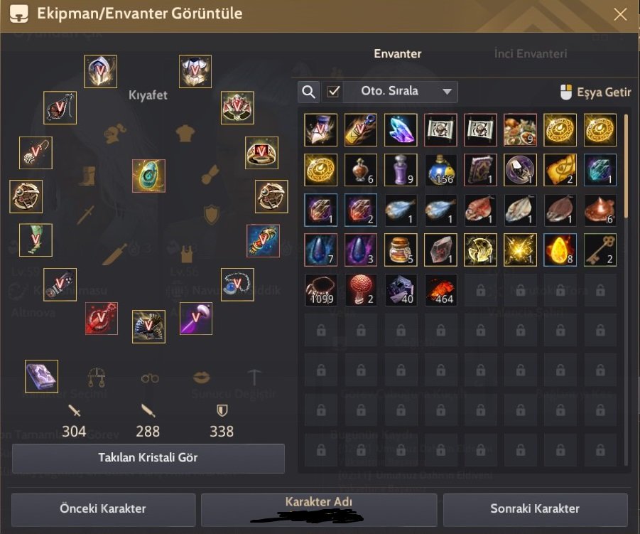 Black Desert Online Türkiye/MENA Bölgesi PEN GERANOA SET VE GEAR