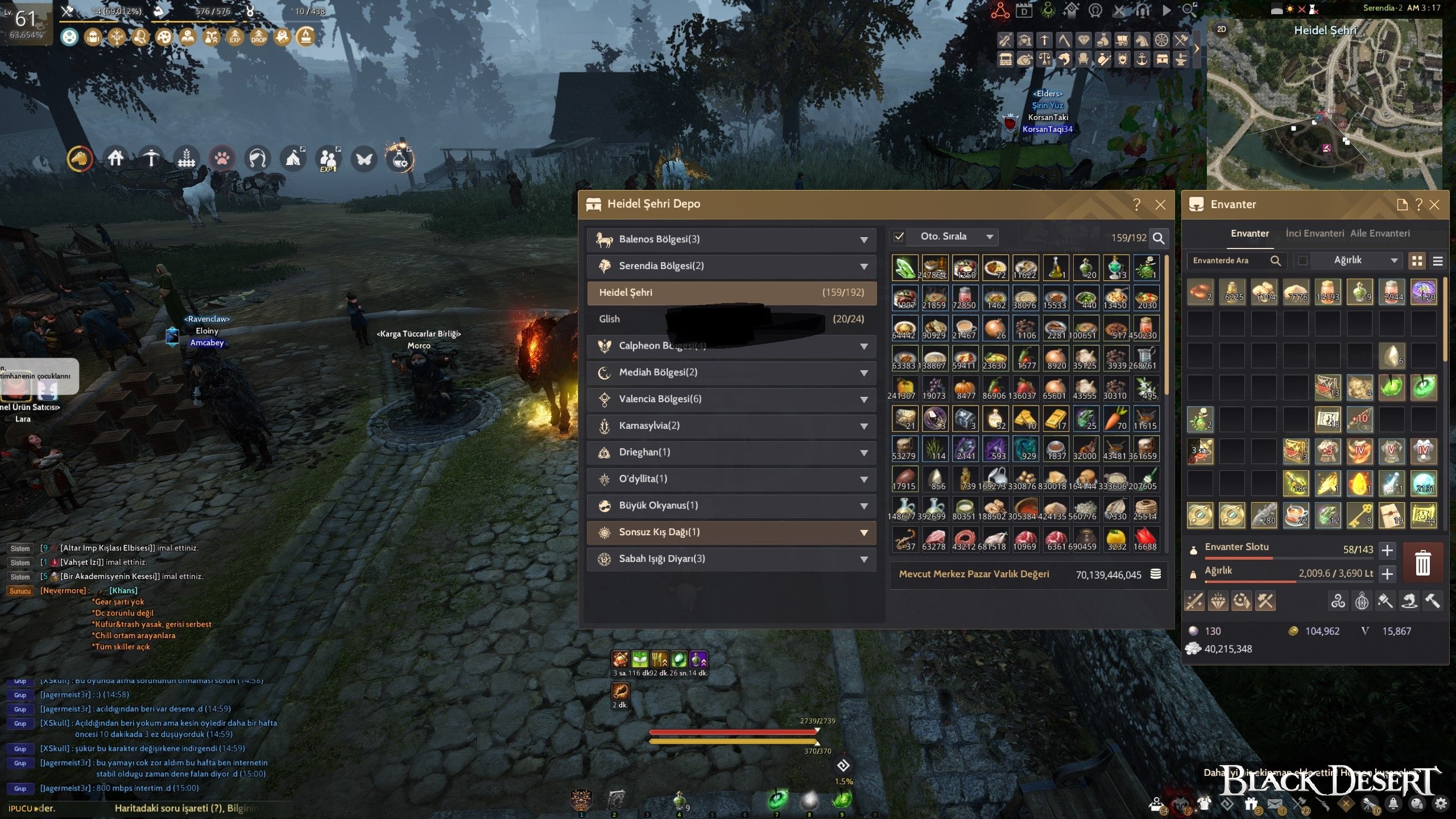 Black Desert Online Türkiye/MENA Bölgesi PEN GERANOA SET VE GEAR