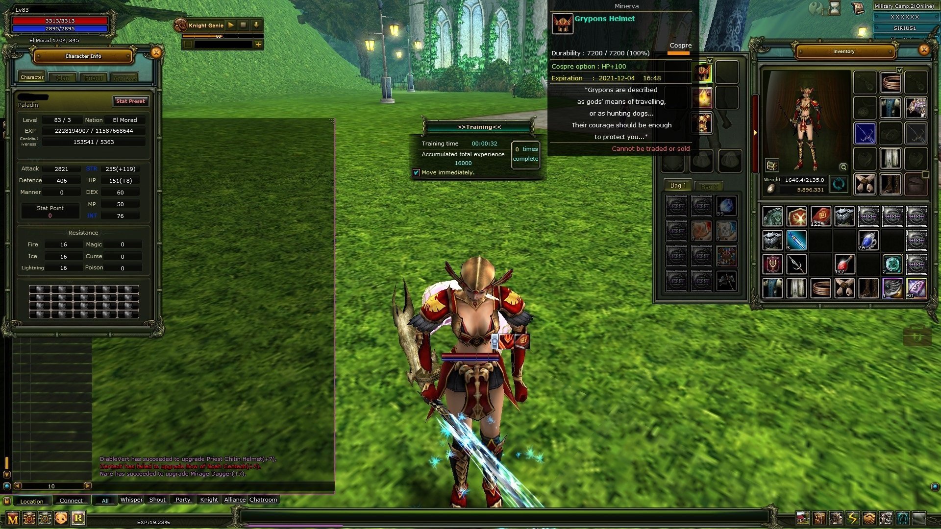 Knight Online Felis 83 HUMAN PRİ OKU