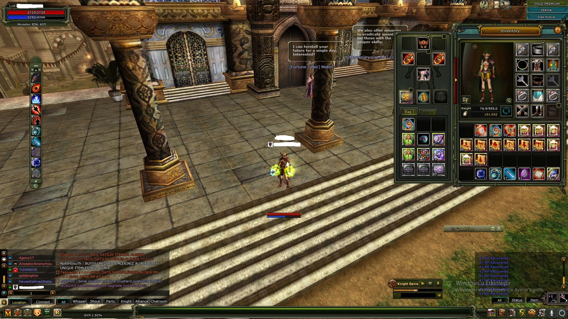 Knight Online Zero 81 Lvl Human Mage