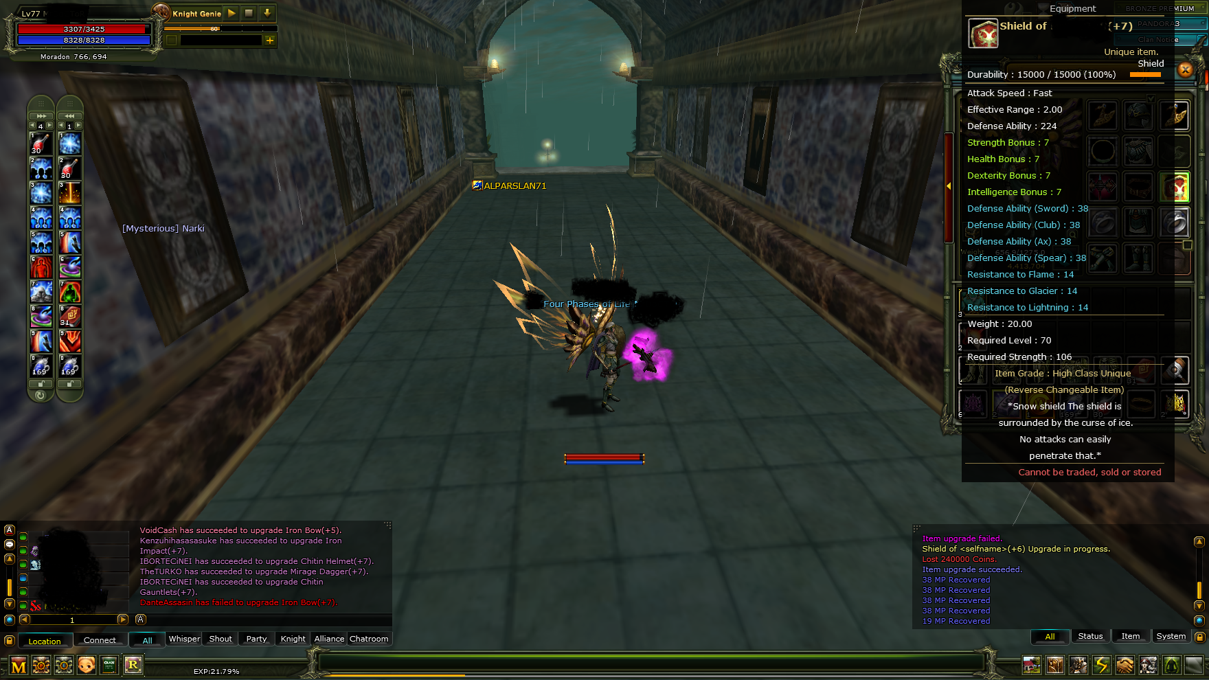 Knight Online Pandora 77 LEVEL INT PREST 7 QUEST KALKAN