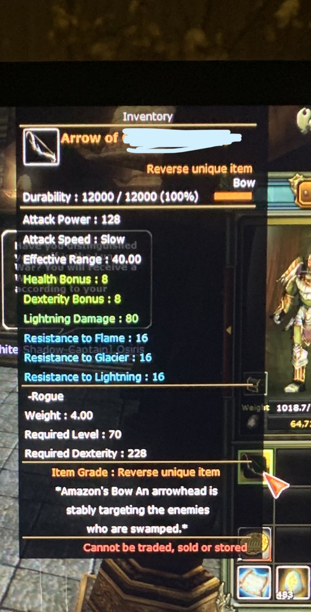 Knight Online Zero 5 Reb Quest Bow