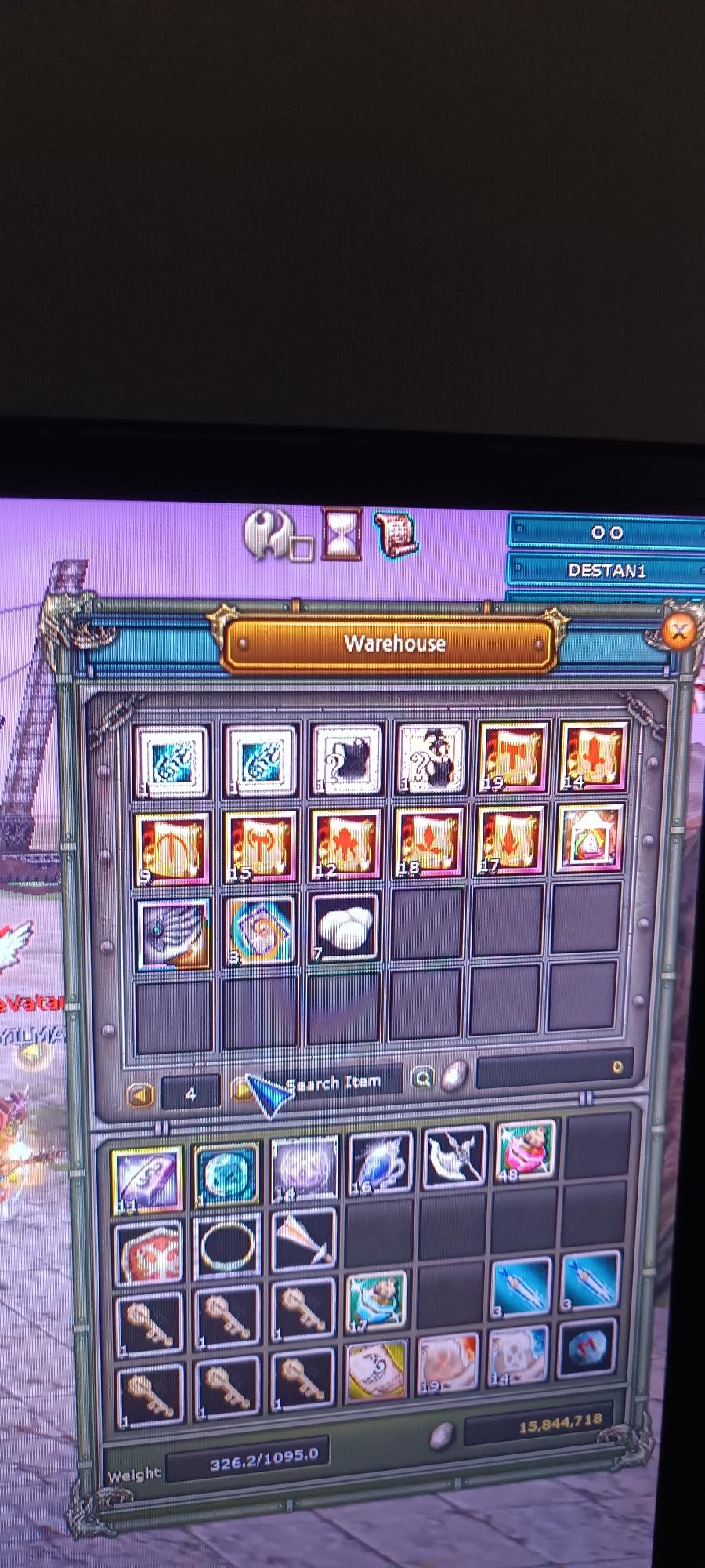 Knight Online Destan Human 83/3 Trial Set 100 Def 14 İnt Reb 1