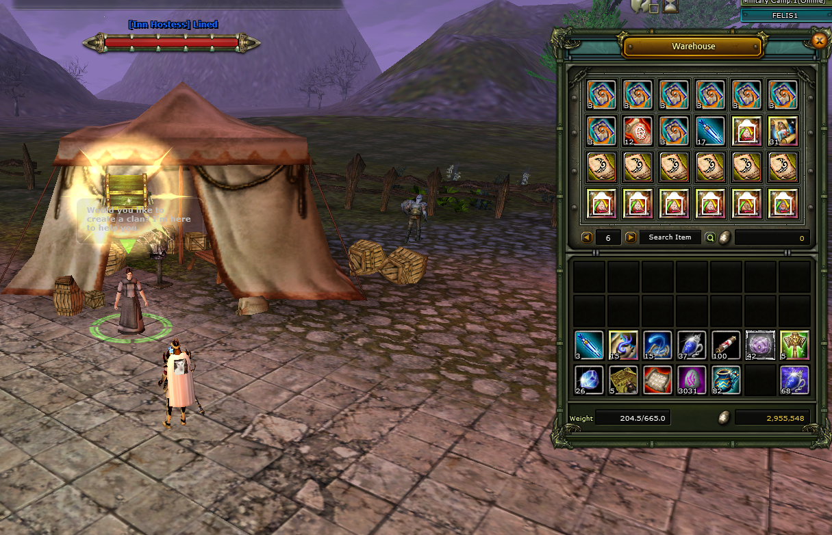 Knight Online Felis 83 lvl / 100 Def / Full Görev / Exp % 47 / Mage