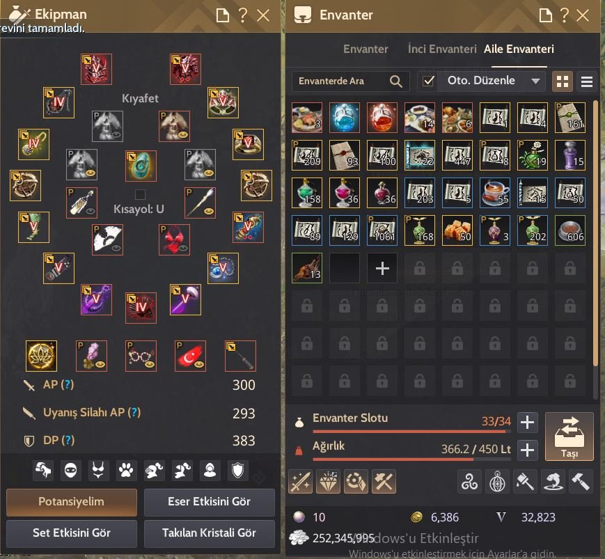 Black Desert Online Türkiye/MENA Bölgesi PEN GODR - PEN OGRE BASILDI