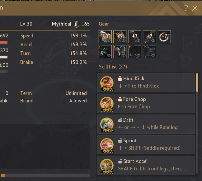 Black Desert Online EU Bölgesi EU 688 GS Full p2w T10 pegasus 39 Maid