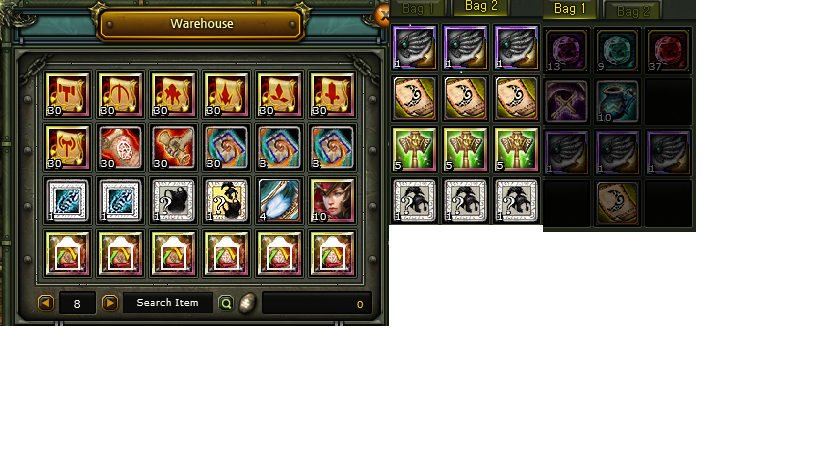 Knight Online Minark 83 LWL 7 MYTRİL SET OKÇU