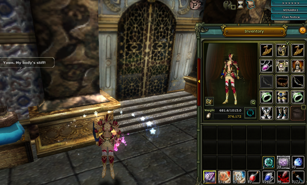 Knight Online Minark 83 LWL 7 MYTRİL SET OKÇU