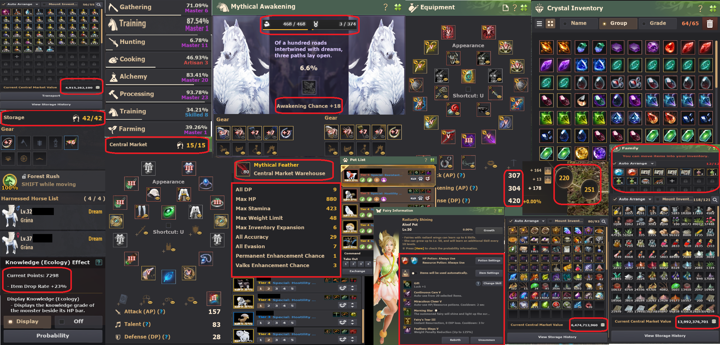 Black Desert Online EU Bölgesi EU 727 GS