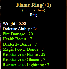 Knight PVP ProfessionalKO Dual Flame Rings 1