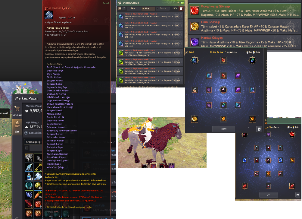 Black Desert Online Türkiye/MENA Bölgesi 735 GS PEN DEBO KOLYE T10 PE