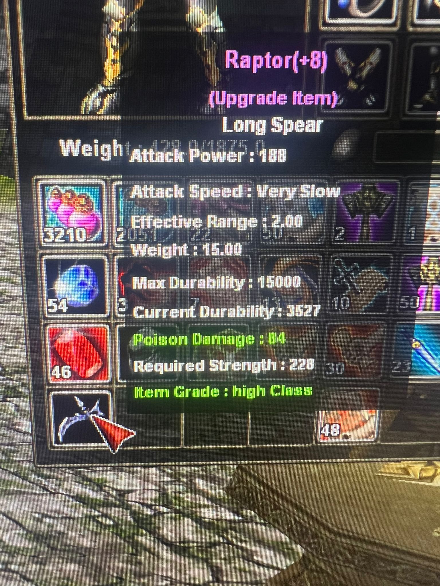 Knight PVP ProfessionalKO 8 raptor