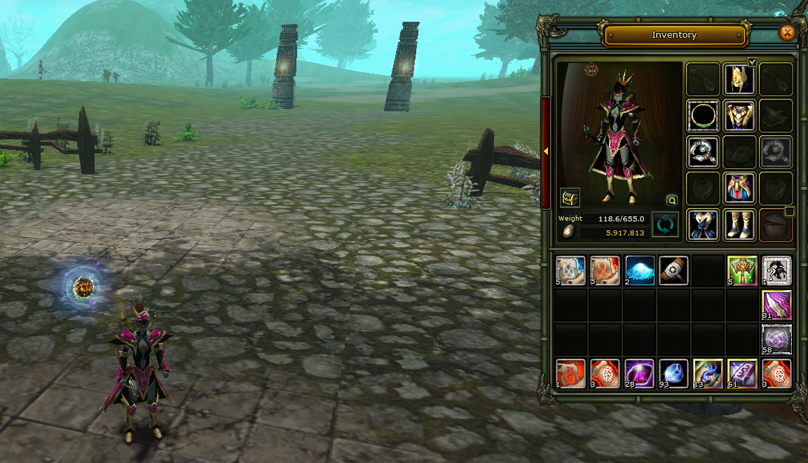 Knight Online Destan 80 KARUS MAGE 7 RON SET 60 MYTRIL FRAGMENT