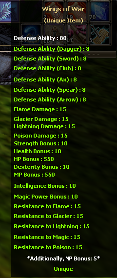 Knight PVP ProfessionalKO WİNGS OF WAR ! (POİSON)