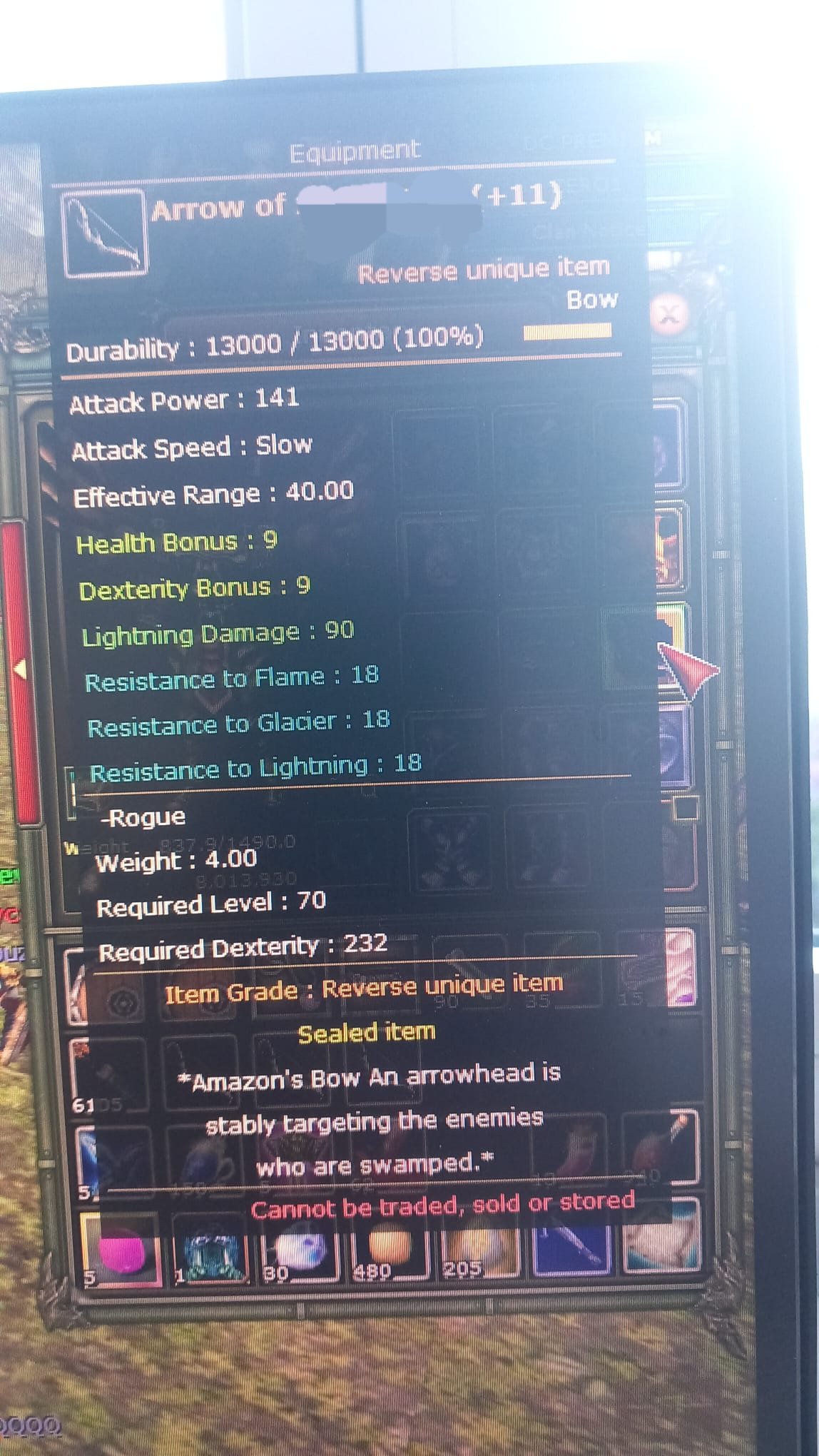 Knight Online Zero 11 Reb Quest Bowlu Rogue 83/5