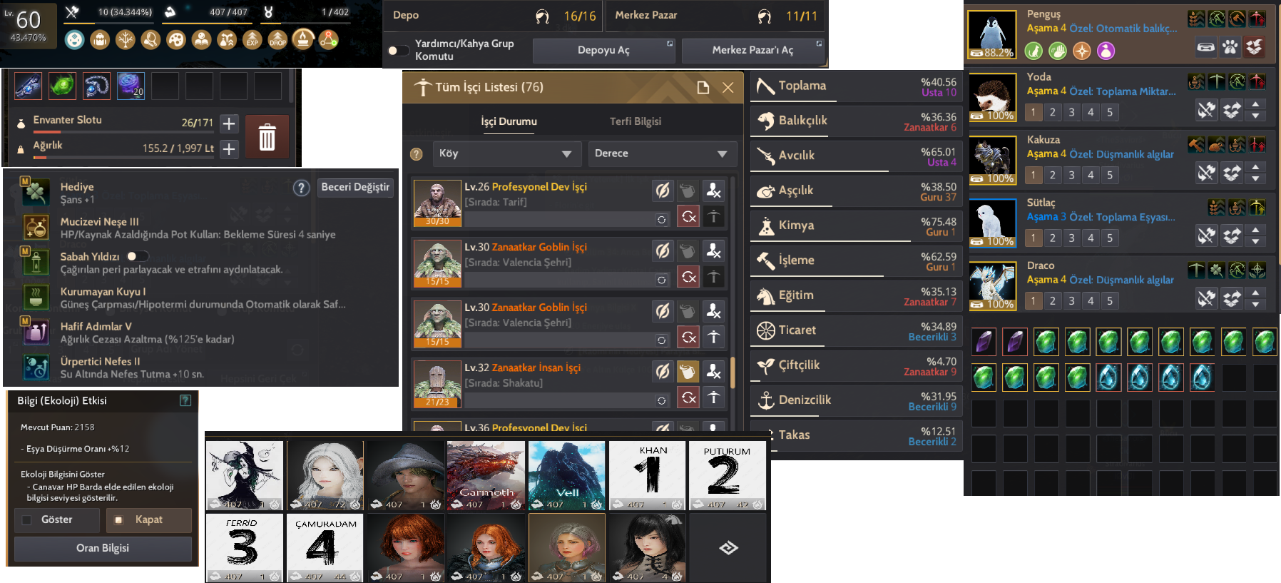 Black Desert Online Türkiye/MENA Bölgesi BDO LİFE BAŞLANGIÇ İNCİ FİYA