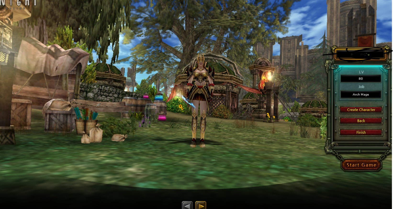 Knight Online Dryads Dryads 83 Human Waior 82 Kurian 80 mage