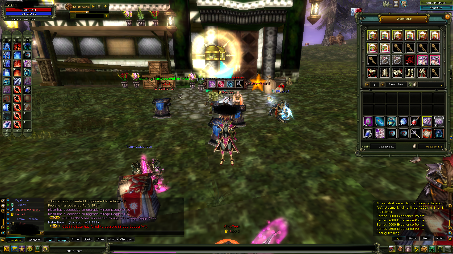 Knight Online Destan 9 REBİRTH QUEST STAFF