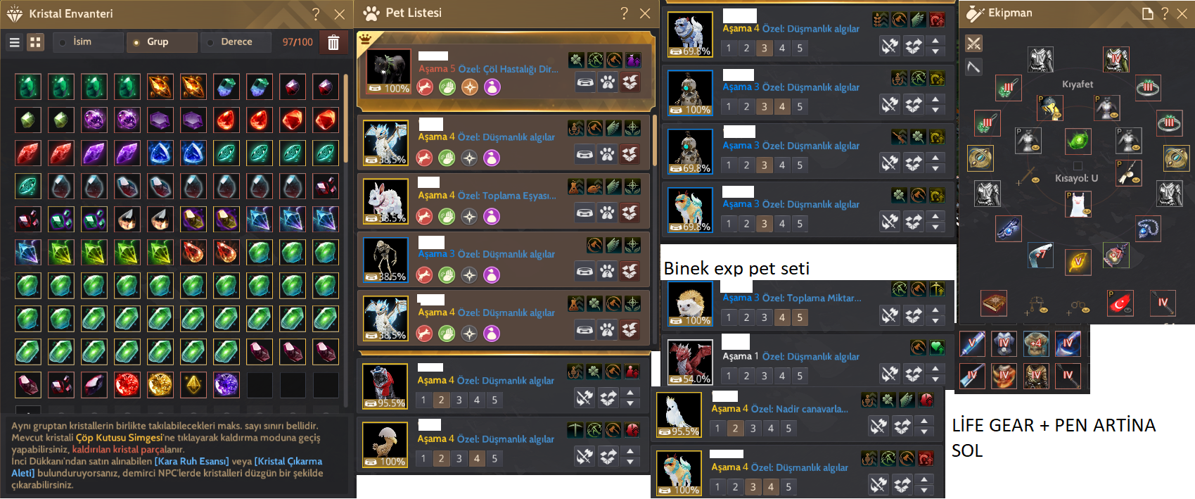 Black Desert Online Türkiye/MENA Bölgesi 728 GS RANGER CLİENT ACC