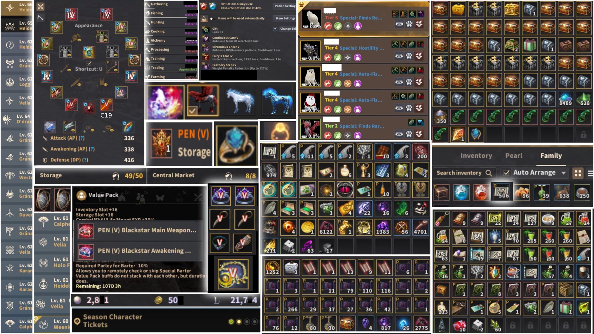 Black Desert Online EU Bölgesi [PC-EU-CLIENT] ORlGlNAL OWNER - 750GS