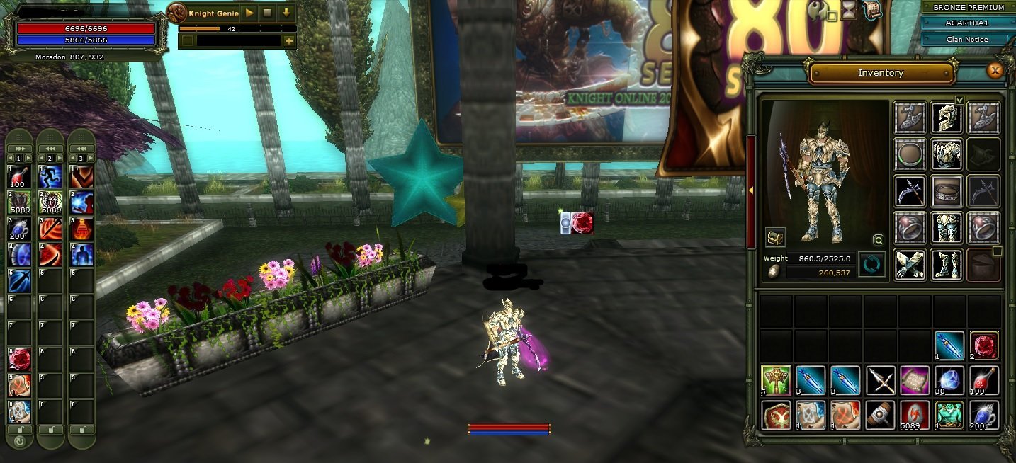 Knight Online Agartha AGARTHA 83 LEVEL % 40 REB 1 SHELL SET OLD TAKI