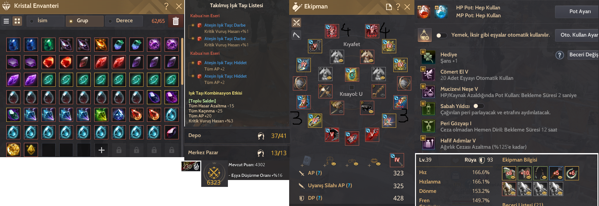 Black Desert Online Türkiye/MENA Bölgesi 5 debo set pen debo 751 gs