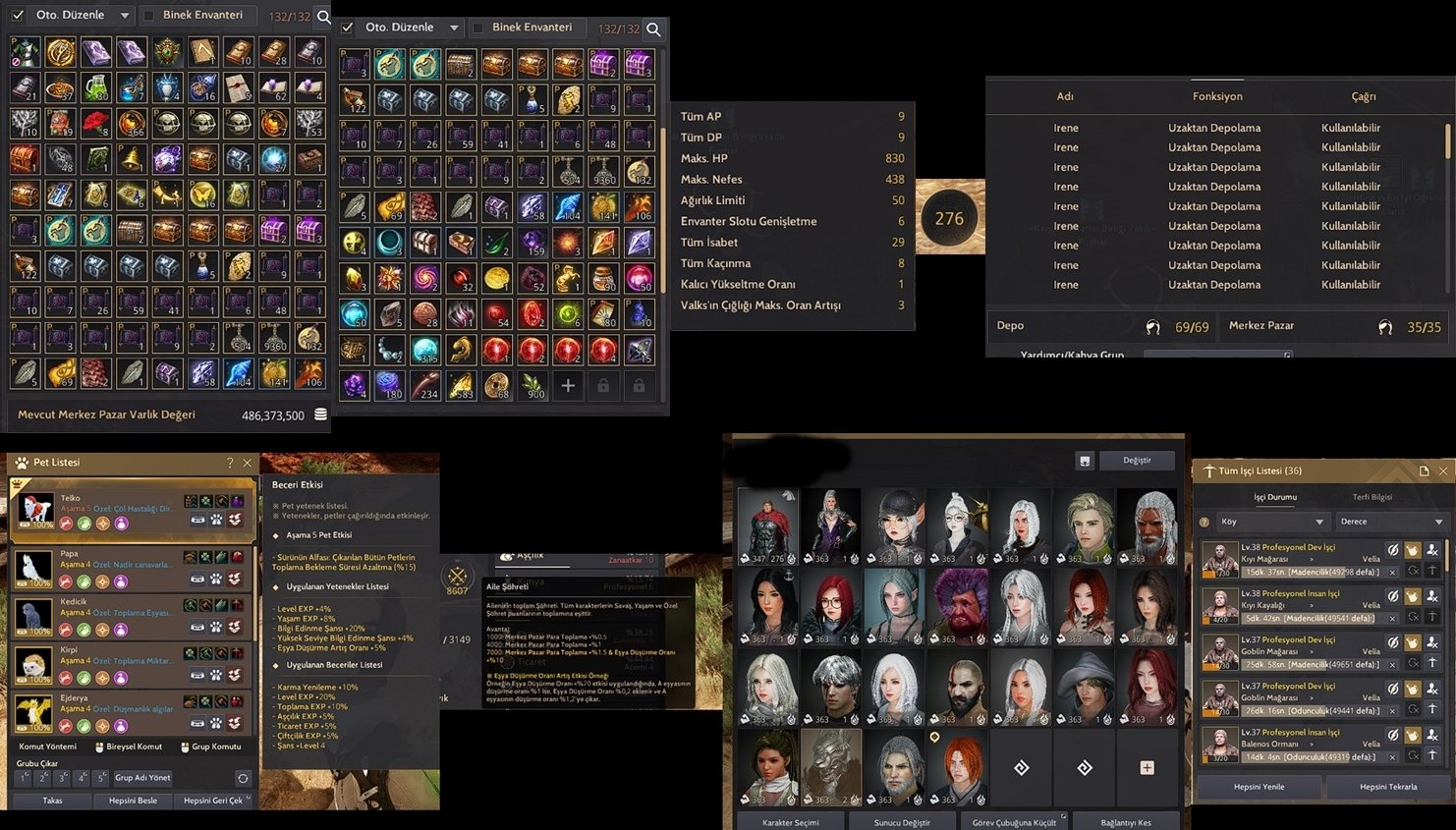Black Desert Online Türkiye/MENA Bölgesi 64 LWL MUSA X3 PEN BS , X5