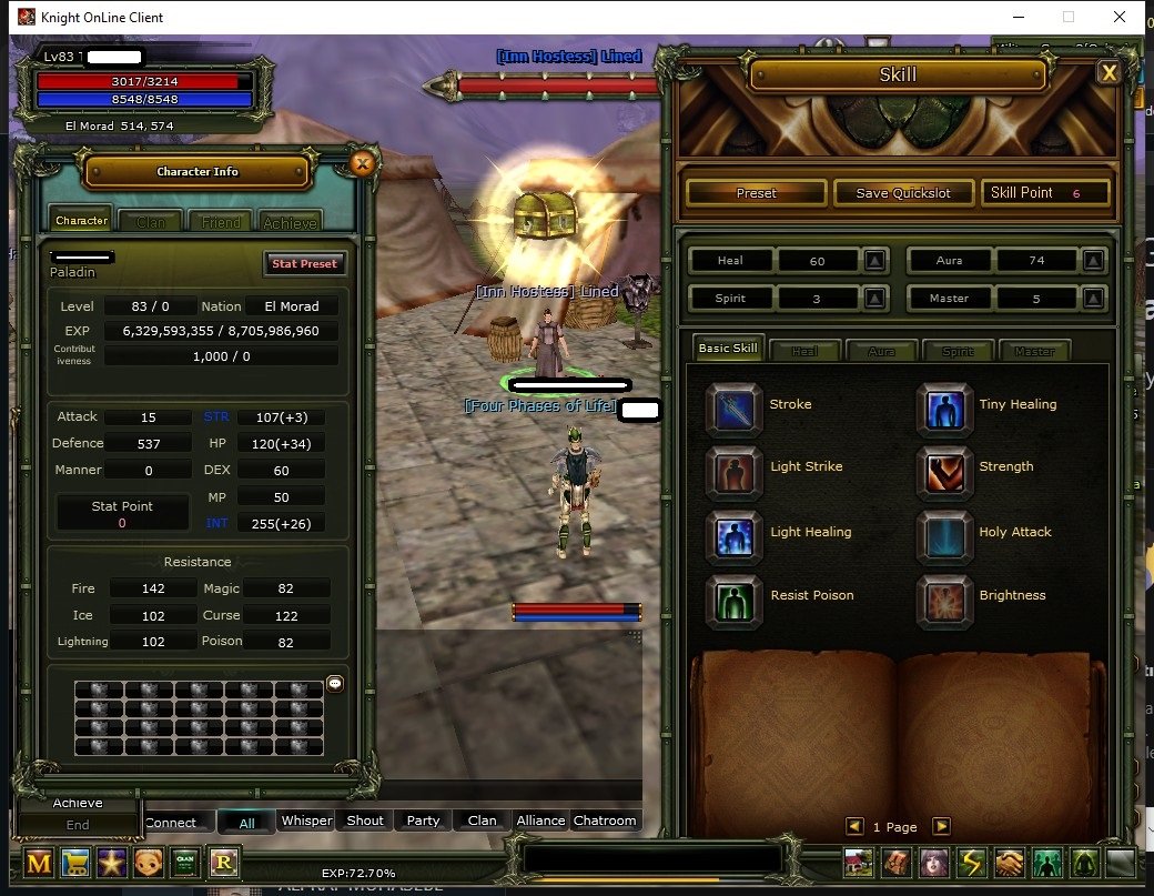 Knight Online Agartha 83 % 72 Priest. Quest Duruyor. Görevlerin % 90ı