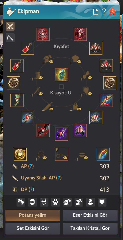 Black Desert Online Türkiye/MENA Bölgesi 715 GS FUL PERİ PET