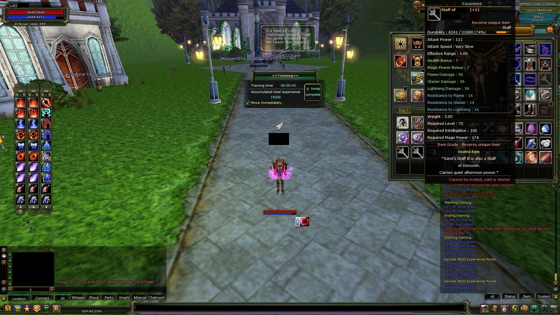 Knight Online Zero 83/4 7 QUEST MAGE