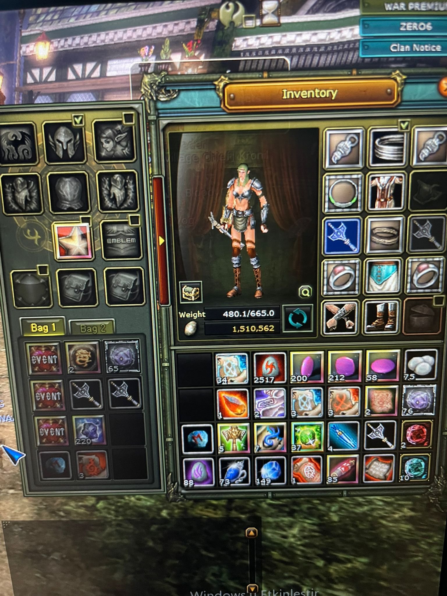 Knight Online Zero 83/2 7 QUEST MAGE