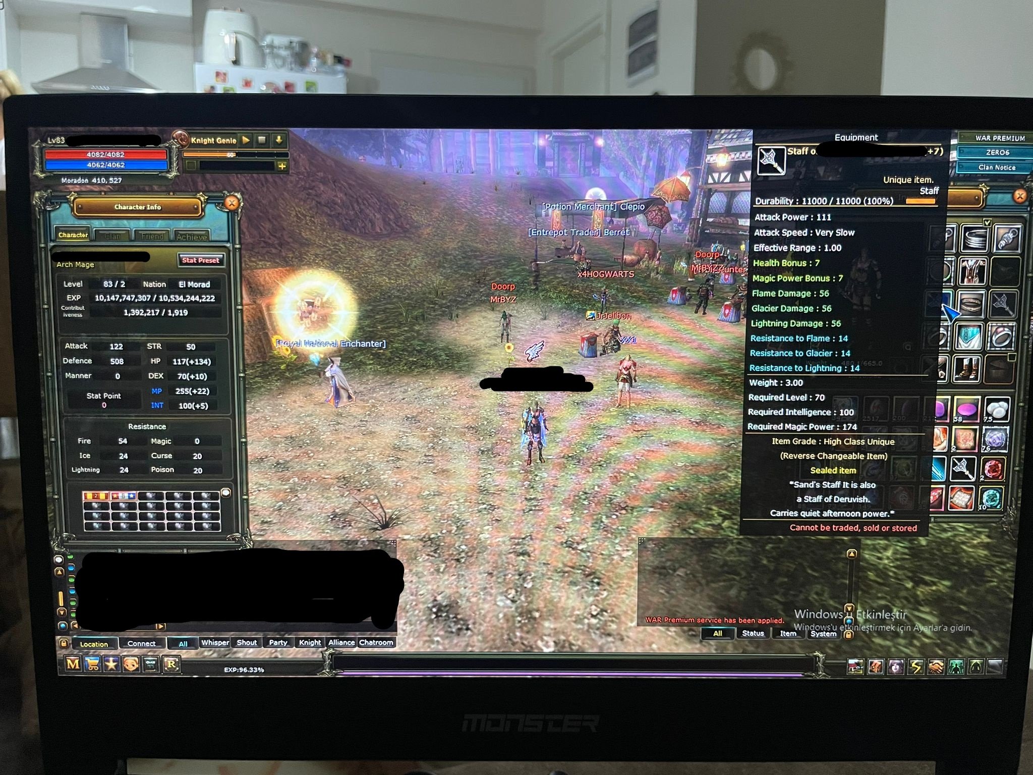 Knight Online Zero 83/2 7 QUEST MAGE