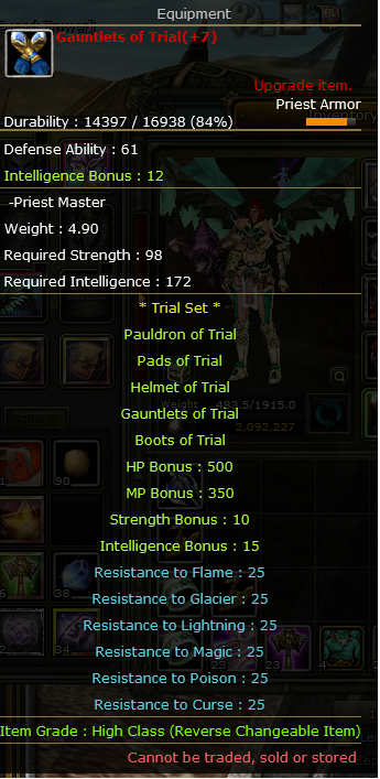 Knight Online Oreads 9 İNT Trial Botlu - 7 Quest maceli 83/1 Nicki düz