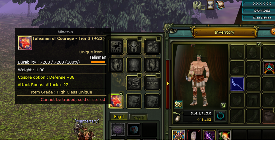 Knight Online Dryads REB 18 FS / 22 SEVIYE TILSIM - FULL SC FULL PUS