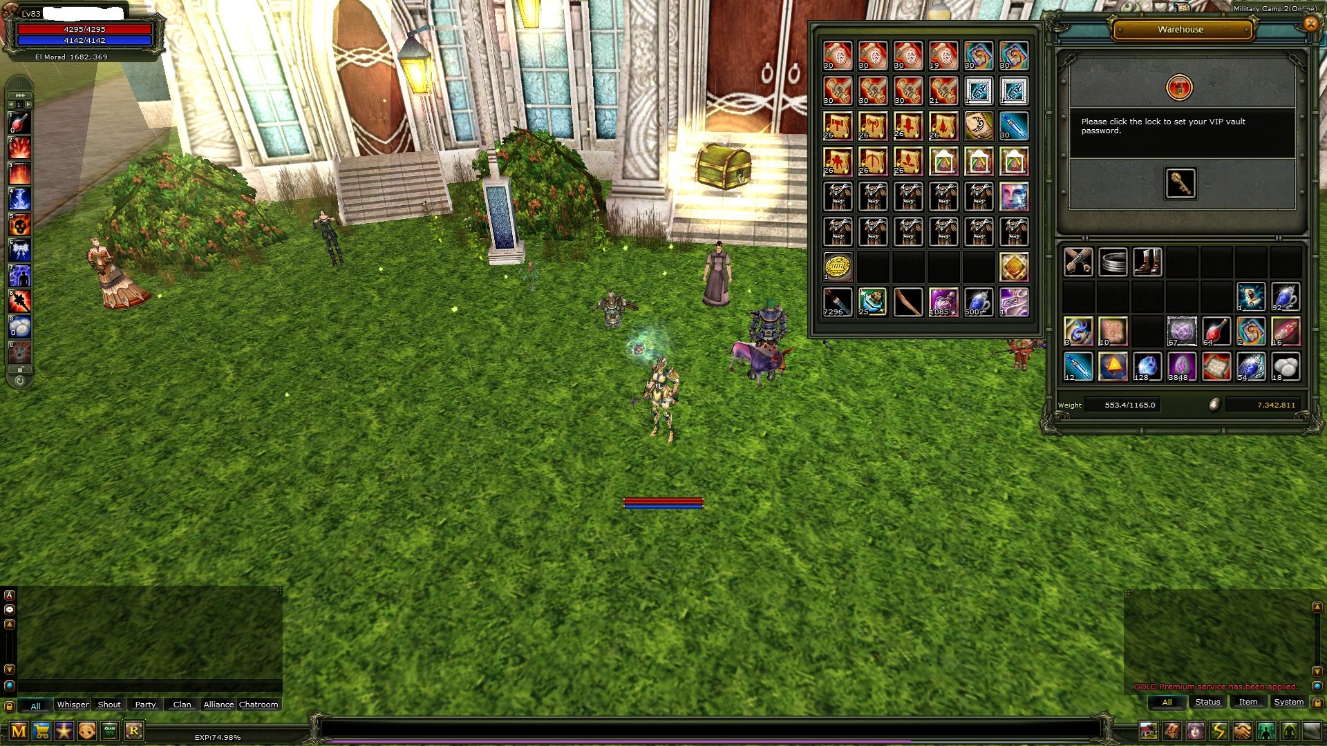 Knight Online Zero 83/4 7 QUEST MAGE