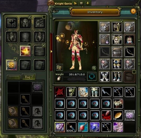 Knight Online Dryads 83 Human Archer 8 Quest Bov 7 Mytril Set